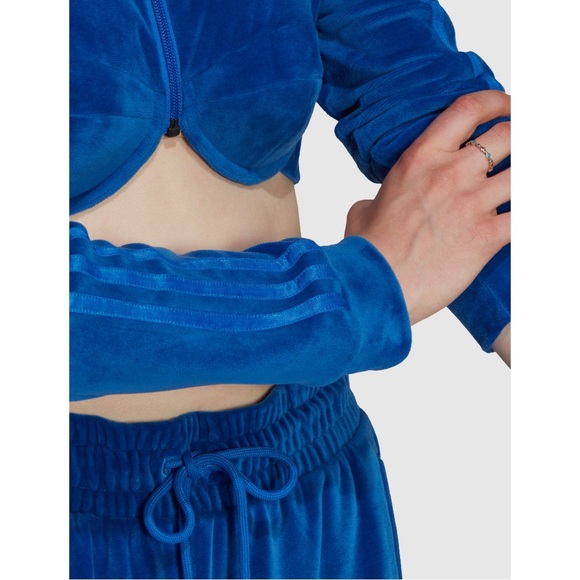 Jeremy Scott x Adidas | Sweaters | Adidas X Jeremy Scott Blue Velvor ...